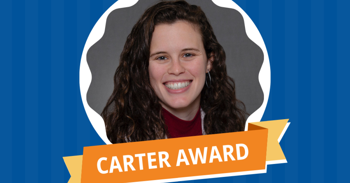 Emily Aarons Receives 2025 James H. Carter, Sr. Community Service Award ...